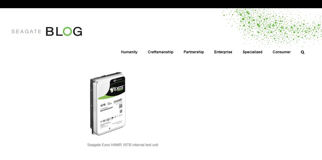 Seagate成第二家推出16TB硬碟廠商！提供自我加密硬碟選擇 | iThome